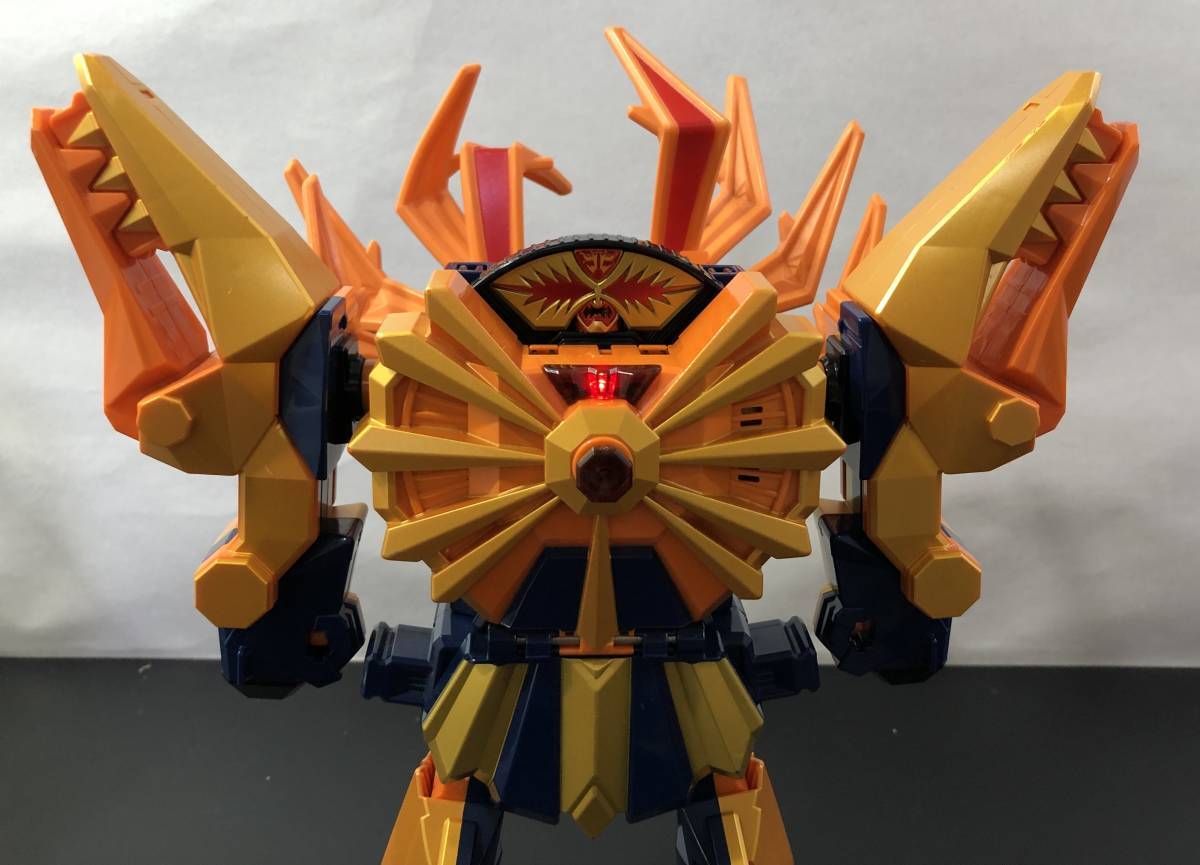 Power Rangers Samurai Shinkenger DX Megazord Morpher 32p Set ShinkenOh ...