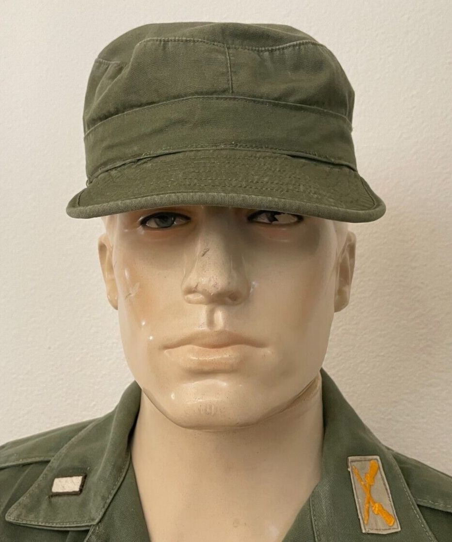 KOREAN WAR ERA US ARMY M1951 O.D. COTTON LINER FIELD CAP (6 3/4) | eBay
