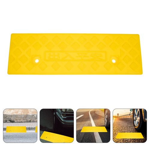2 Pcs Car Sill Mat Driveway Ramp Tire Protector Ramps Wheel Cable | eBay