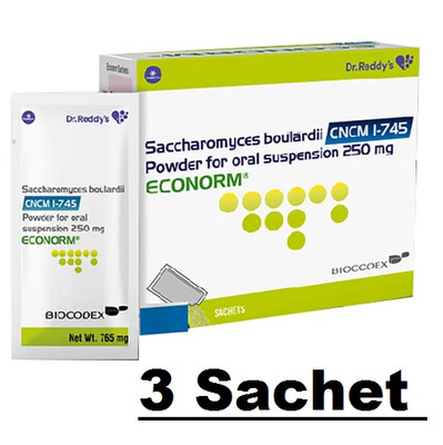 Dr Reddy's Econorm 250mg Probiotic Sachet For Gut Health, Digestive ...