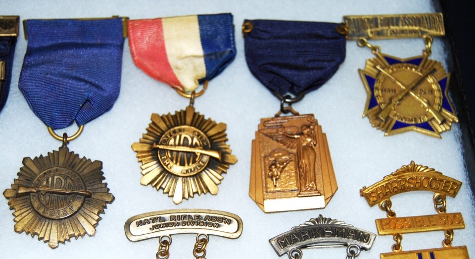 1937 - 41 NRA National Rifle Association - ROTC - Some Engraved ...