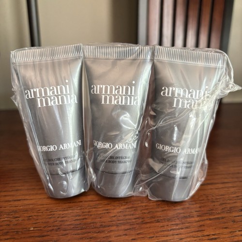 VINTAGE MANIA by GIORGIO ARMANI All Over Body Shampoo 3 X .5 OZ | eBay