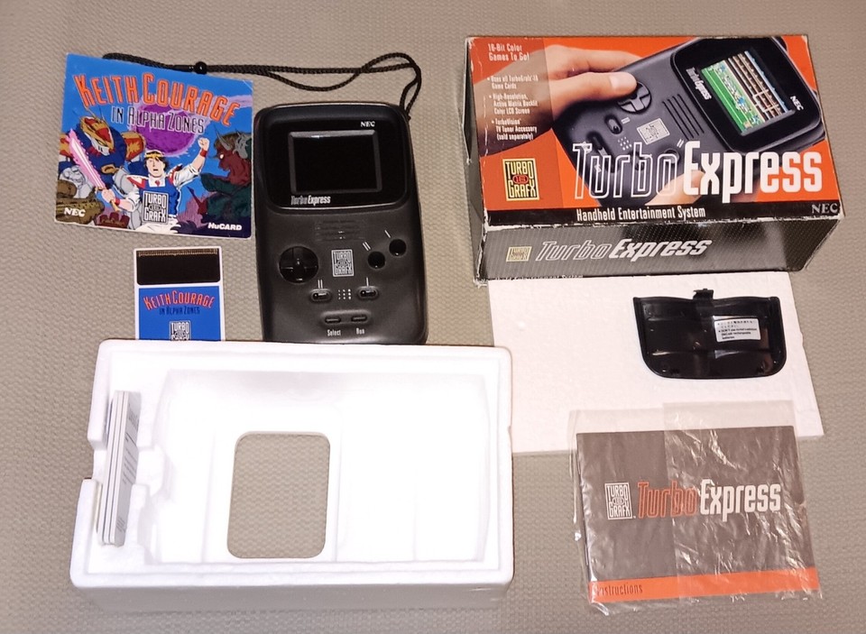 NEC TurboExpress Handheld Entertainment System - Recapped with Box | eBay