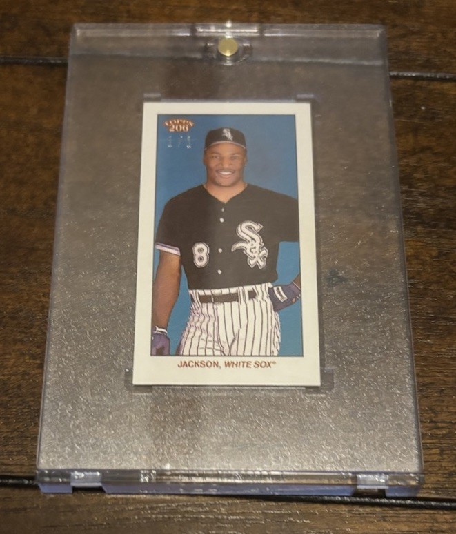 2024 Topps T206 Bo Jackson 1/1 Ty Cobb Back Extremely Rare SSP!!! 2 ...