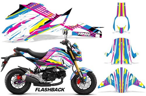 Street Bike Decal Graphic Kit Sticker For Honda GROM125 2017-2020 ...