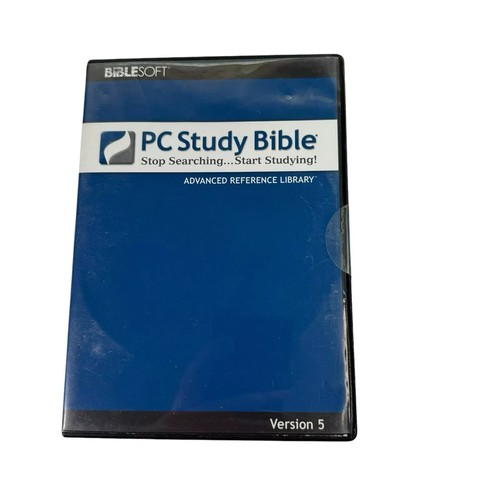 BibleSoft PC Study Bible 5 - Advanced Reference Library - USB | eBay