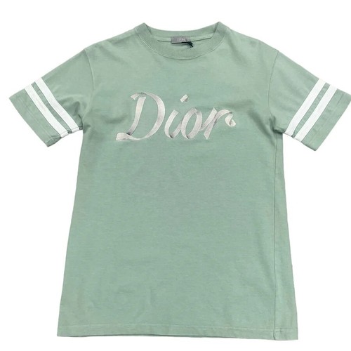 DIOR 47 Fit Ribbon Relaxed Cotton T-shirt Mint Green size M | eBay