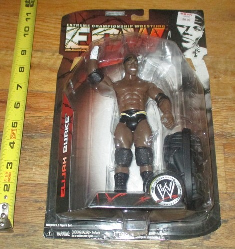 2007 WWF WWE Jakks Elijah Burke Wrestling Figure ECW Pope D'Angelo ...