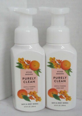 Bath & Body Works Foaming Hand Soap Lot Set of 2 PURELY CLEAN KITCHEN ...