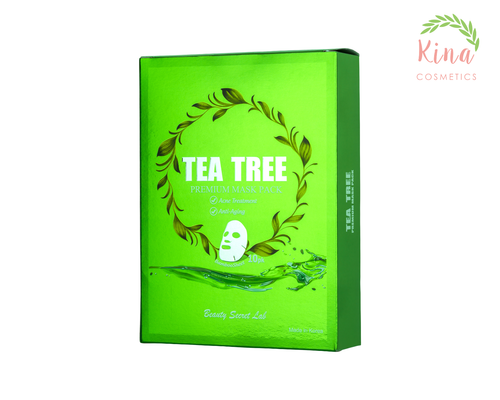 Kina Cosmetics TEA TREE PREMIUM Sheet Mask 10PK *US SELLER* | eBay