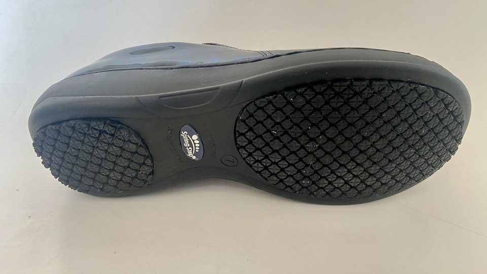 Spring Step Size 7 M Black/Blue Clog Shoes Synthetic Women Patent Look ...