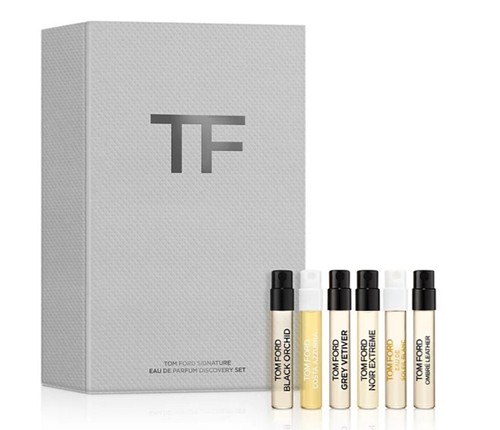 Tom Ford EDP 6 Pc Sampler Discovery Set Black Orchid Ombre Leather #B3 ...