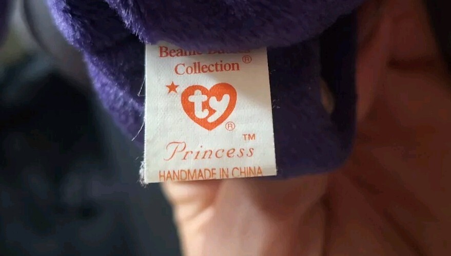 *RARE FACE ERROR* PRINCESS Ty Beanie Babies Diana RARE NOSE Error | eBay