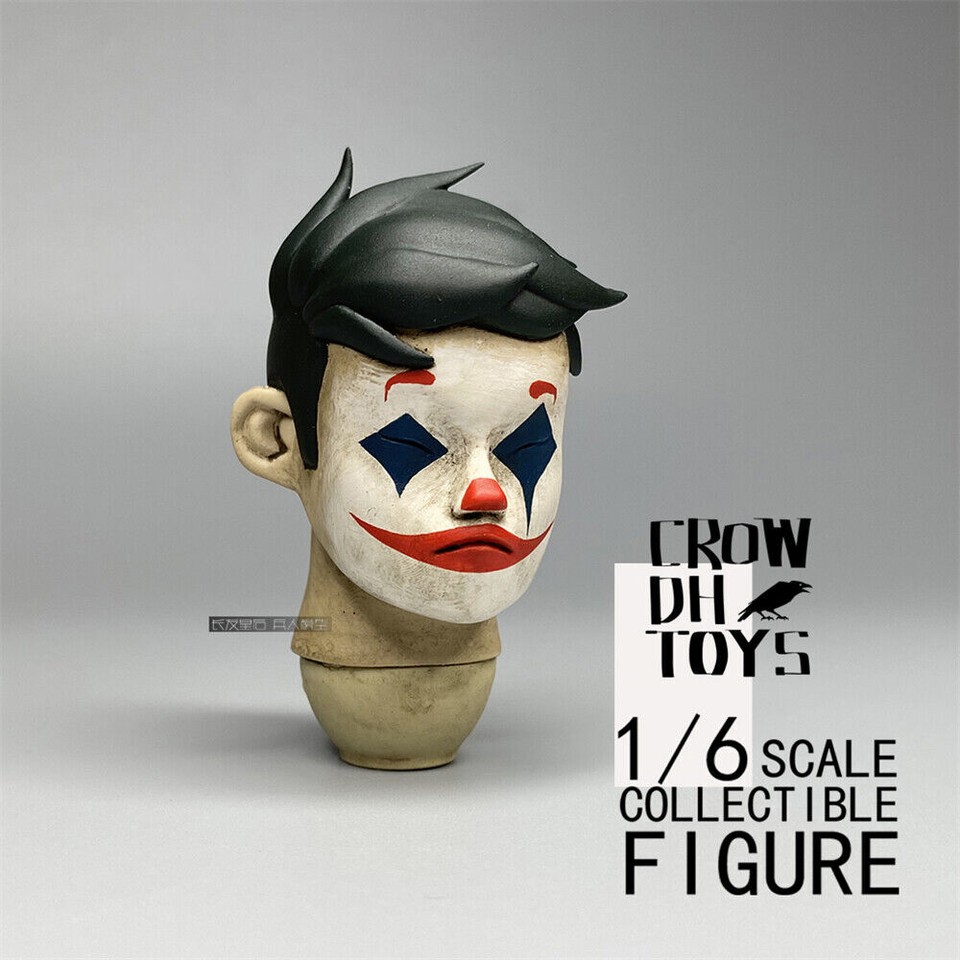1/6 Fashionable 3A Man Head Carved Model Fit For 12'' Action Figure ...