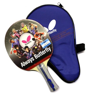 Butterfly Table Tennis Paddle / Bat with Case: TBC402, TBC-402, New ...