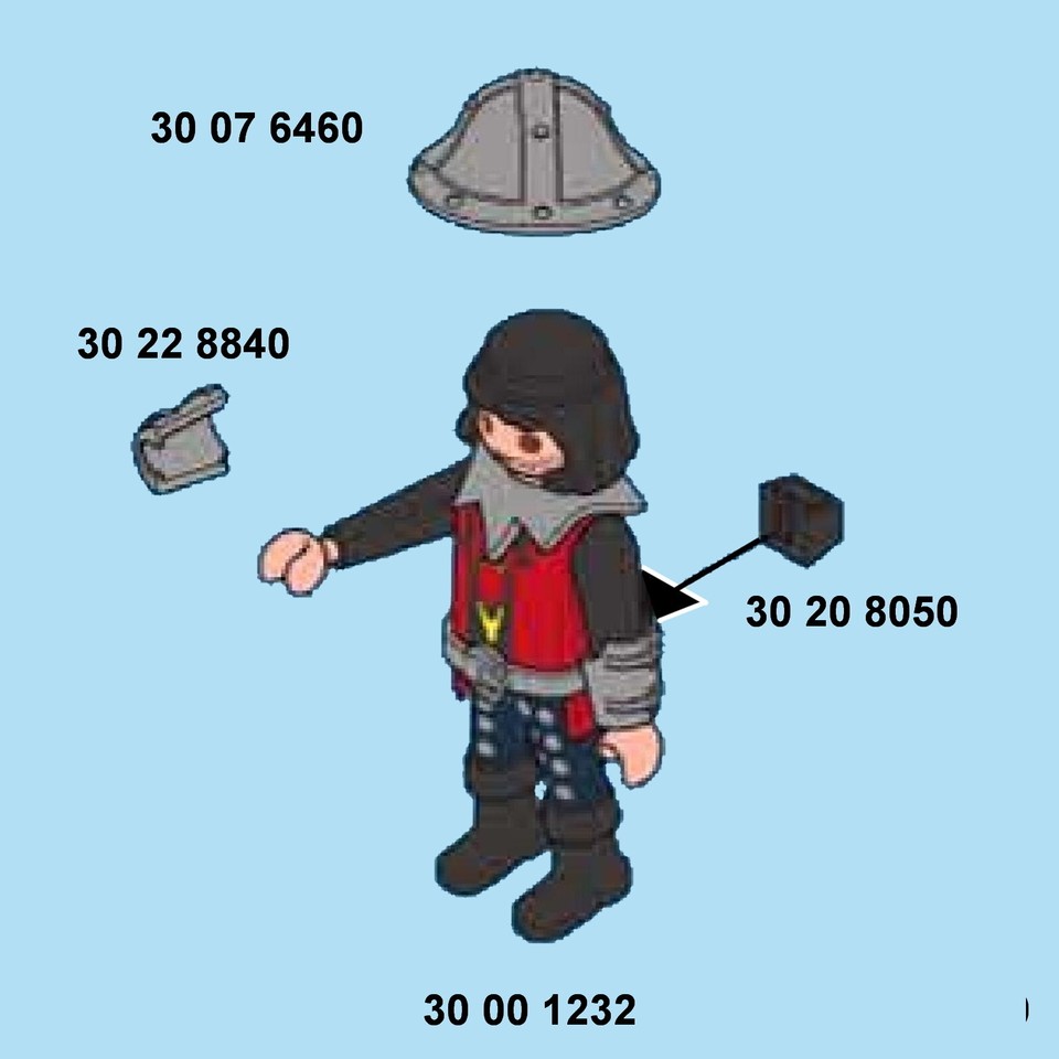 Playmobil * ROCK / DRAGON CASTLE 3269 3320 3328 5757 5794 * SPARE PARTS ...