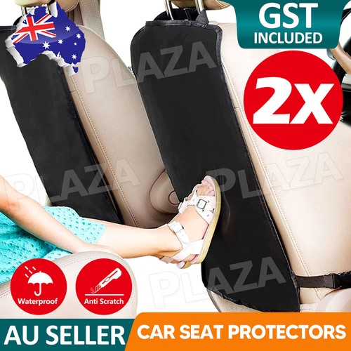 Car Back Seat Protectors Covers Kids Kick Mat Durable Padded Mats ...