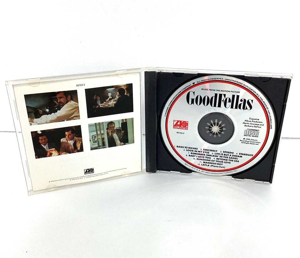 Goodfellas (Music from the Motion Picture) by Various (CD, 1990 ...