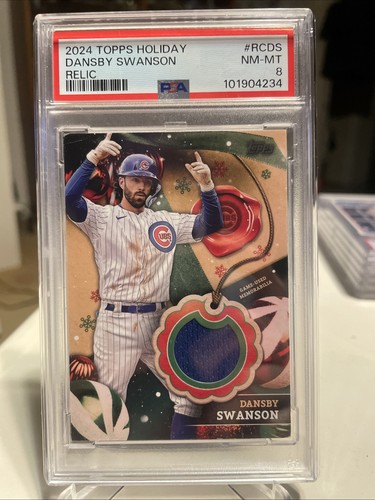 2024 Topps Holiday - Relics Dansby Swanson #RC-DS (MEM) for sale online ...