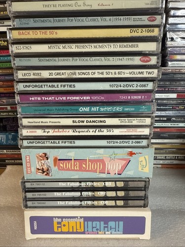 50's & 60's ( 21) CDs) collectible CD for sales ***Mint Condition* | eBay