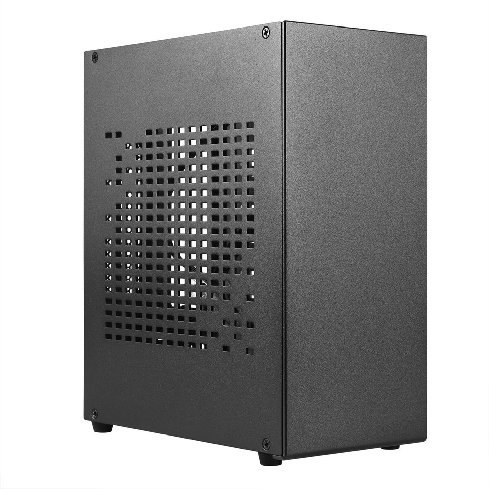 Aluminum HTPC Mini ITX PC Case with PCIE 4.0 Cable 20cm, Mini ITX ...