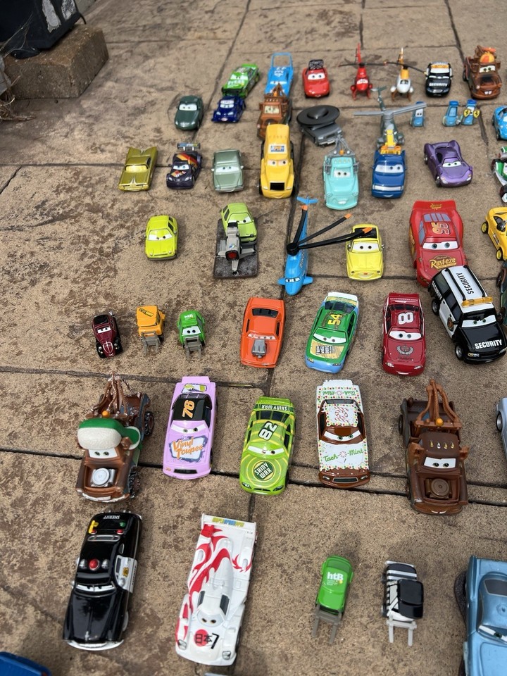 Disney Pixar Cars 1 And Cars 2 Diecast Vehicles Lot Of 134 | eBay