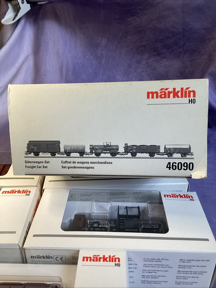 Marklin 46090 Guterwagen Set 5 Piece Train HOScale NIB | eBay