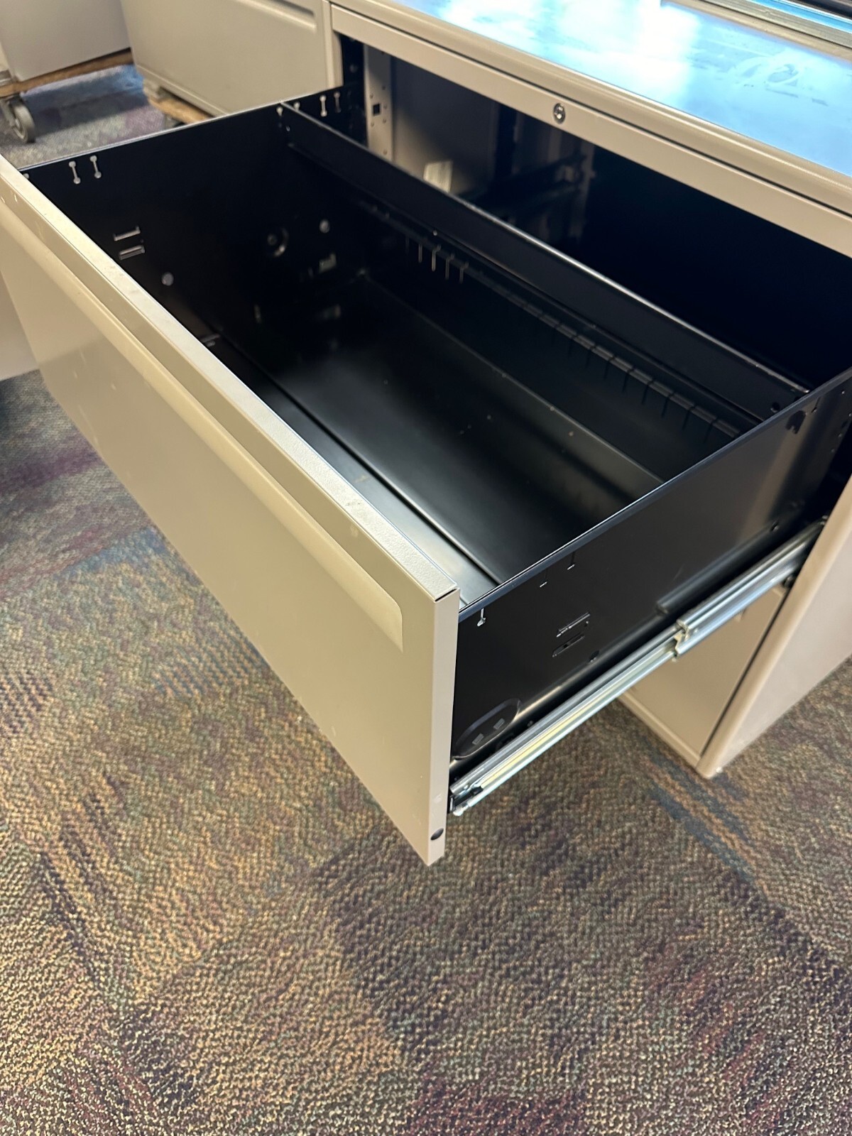 Lot of Two Side to Side File Bars/ Frames For Haworth File Cabinets ...