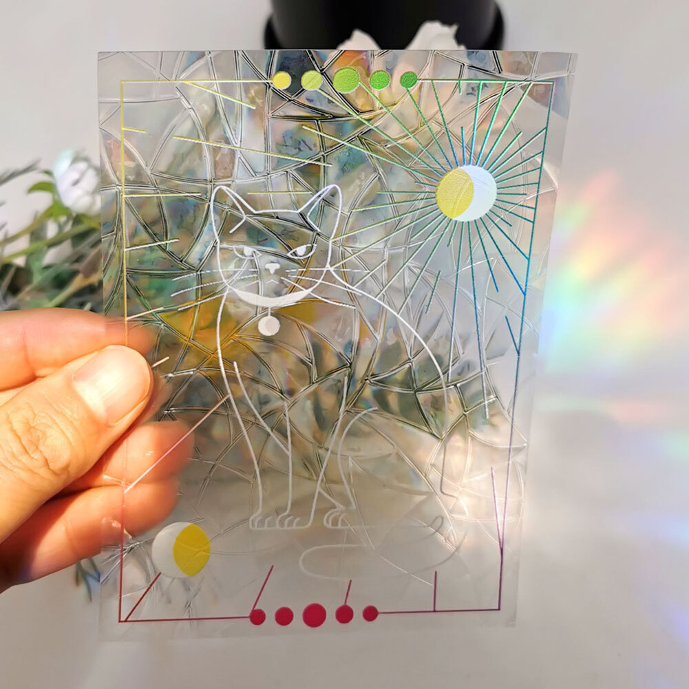 Rainbow Prism Stickers Light Catcher PVC Window Decal Home Decor ...