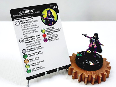 HEROCLIX DC Justice League Unlimited Uncommon #033 HUNTRESS w/Card | eBay