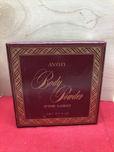 Vintage Avon Body Powder For Men Complete Kit With Puff | eBay