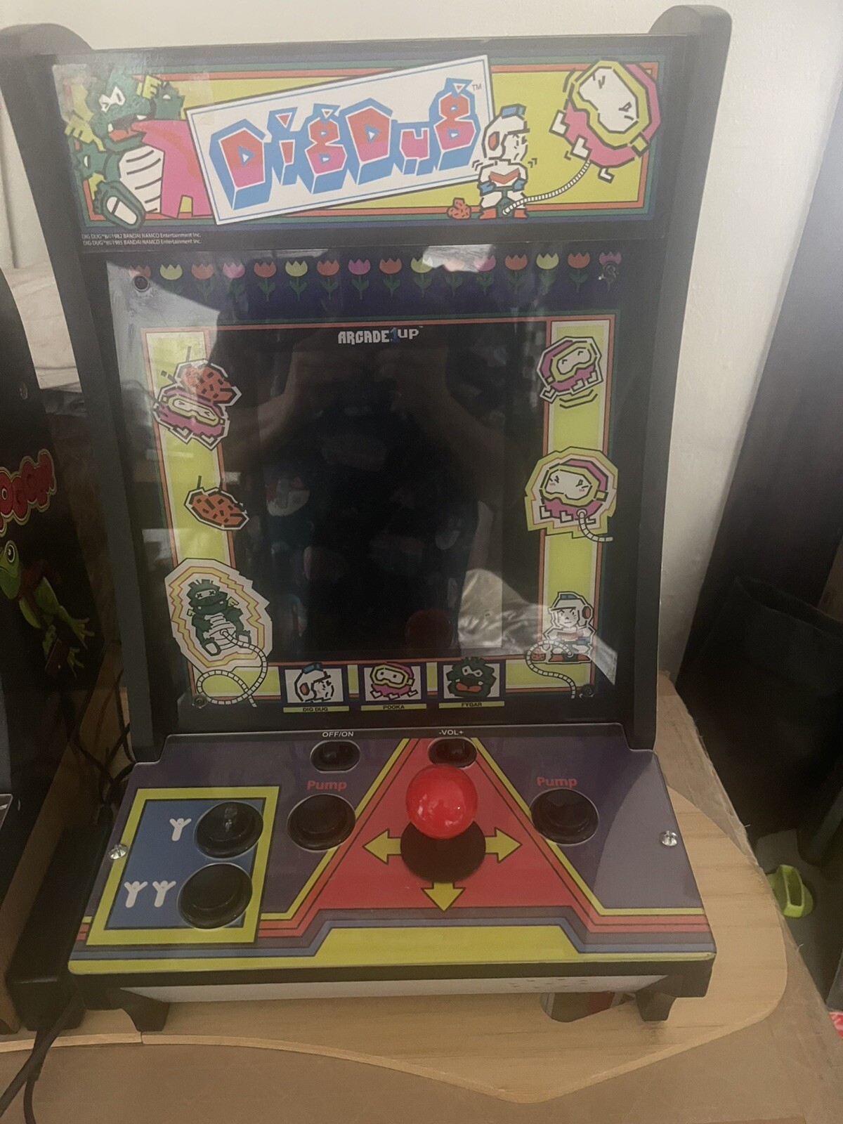 Arcade 1UP Dig Dug Tabletop Game Best Old Time Game In A New Machine | eBay