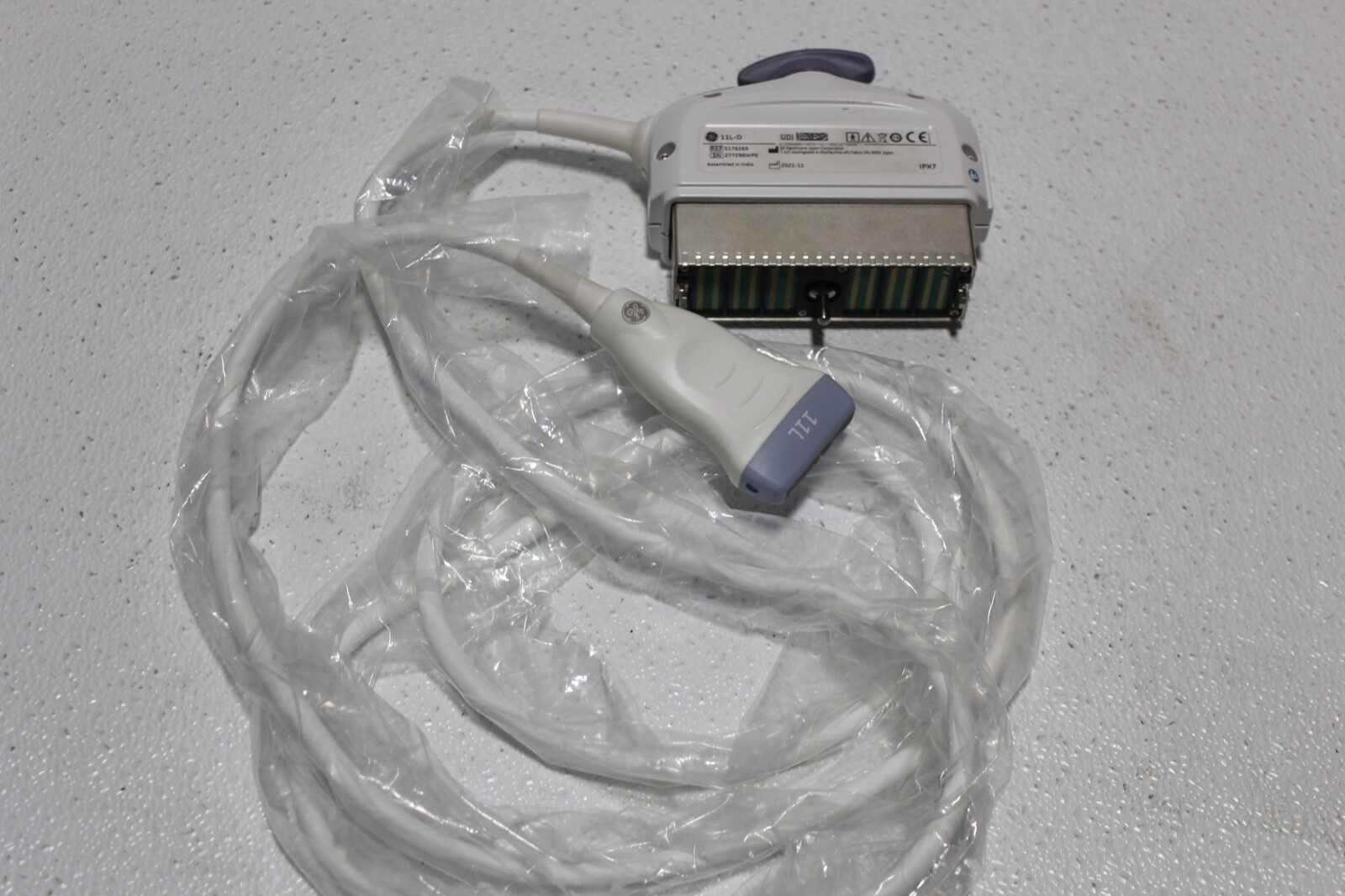 GE 11L-D Linear Array Ultrasound Probe - White for sale online | eBay