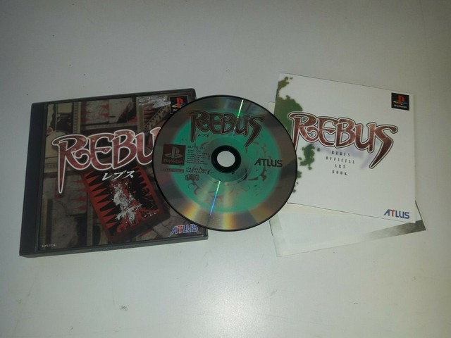 PS1 REBUS Playstation One 1 JAPANESE NTSC-J Sony Game for sale online ...