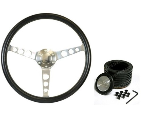 CHRYSLER VALIANT SAAS Classic Poly Steering Wheel 380mm 15 Inch & Boss ...