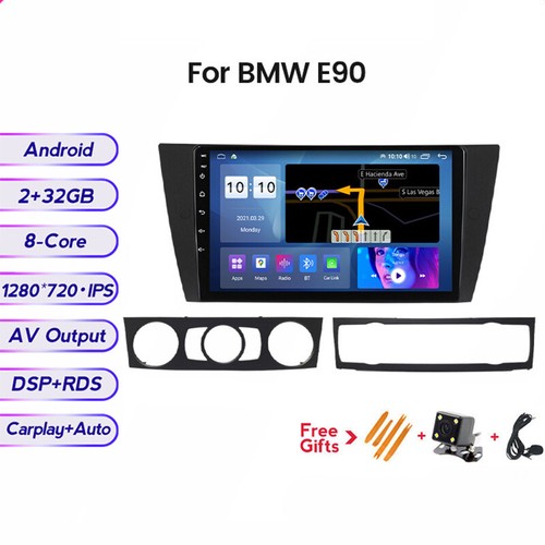 9'' Android Car Stereo Radio Carplay GPS Navi DSP 2+32GB For BMW E90 E91 E92 E93 | eBay
