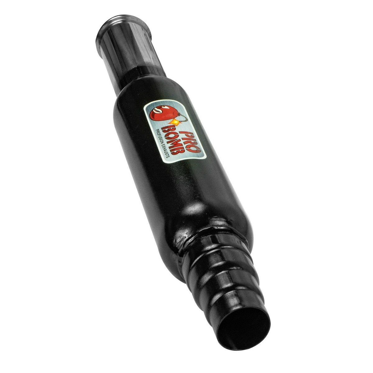 Black Round Car And Truck Exhaust Pipes And Tips Universal Black ...