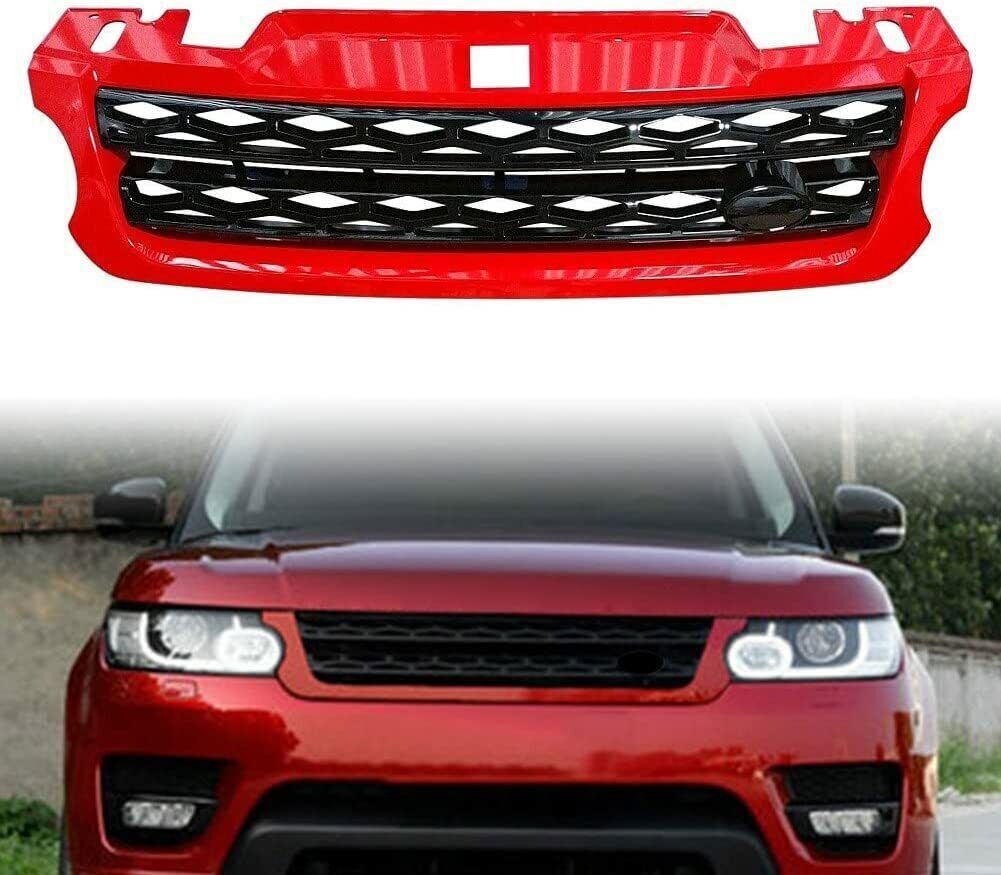 Fit for 2014-2017 Land Rover Range Rover Sport Front Grille Mesh Grill ...