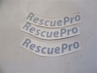 EVINRUDE RESCUE PRO DECAL SET OF (3) 6 13/16" X 1" MARINE BOAT | eBay
