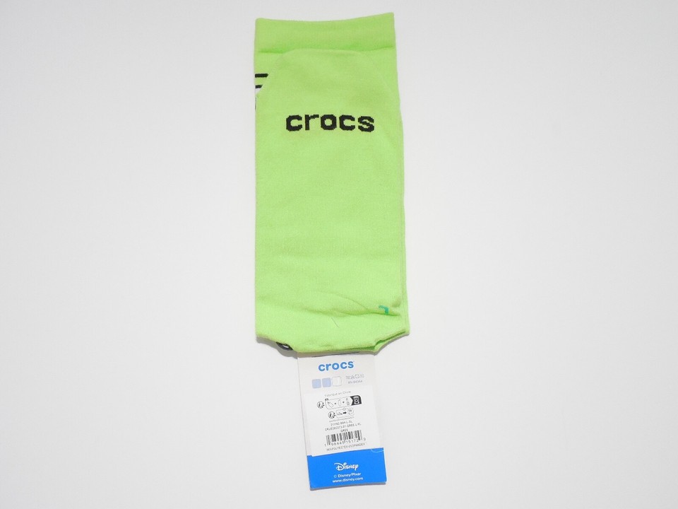 Pixar CrocsSocks Crocs Monsters Inc. Mike Wazowski Socks L/XL Unisex ...