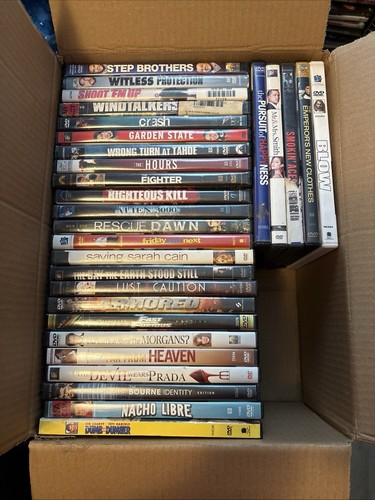 Lot of 30 DVD Popular Feature Films Movies 90s 2000s. Most Former ...