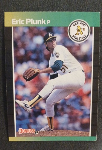 1989 Donruss - Eric Plunk #125 *Denotes* on Back for sale online | eBay