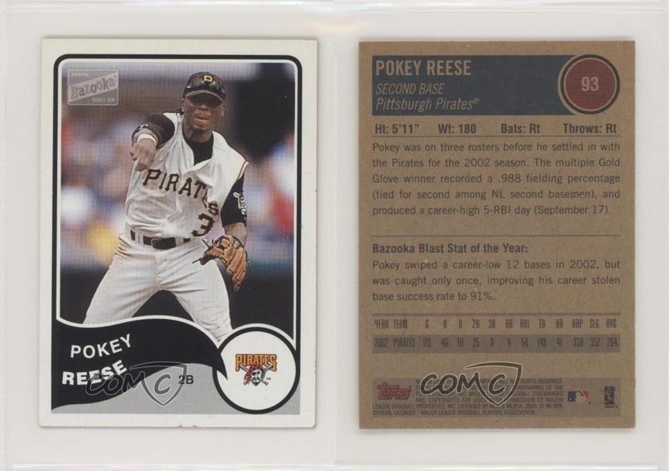 2003 Topps Bazooka Mini Pokey Reese #93 0q3 | eBay