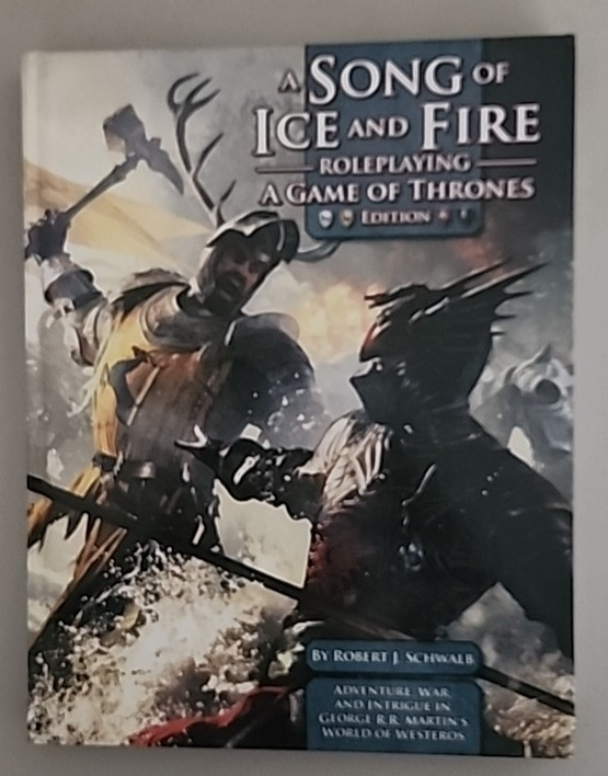 A Song of Ice and Fire Green Ronin RPG Game of Thrones- 3 Hardcover ...