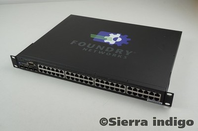 Foundry FastIron FWS 648 48-Port Switch FWS648 | eBay