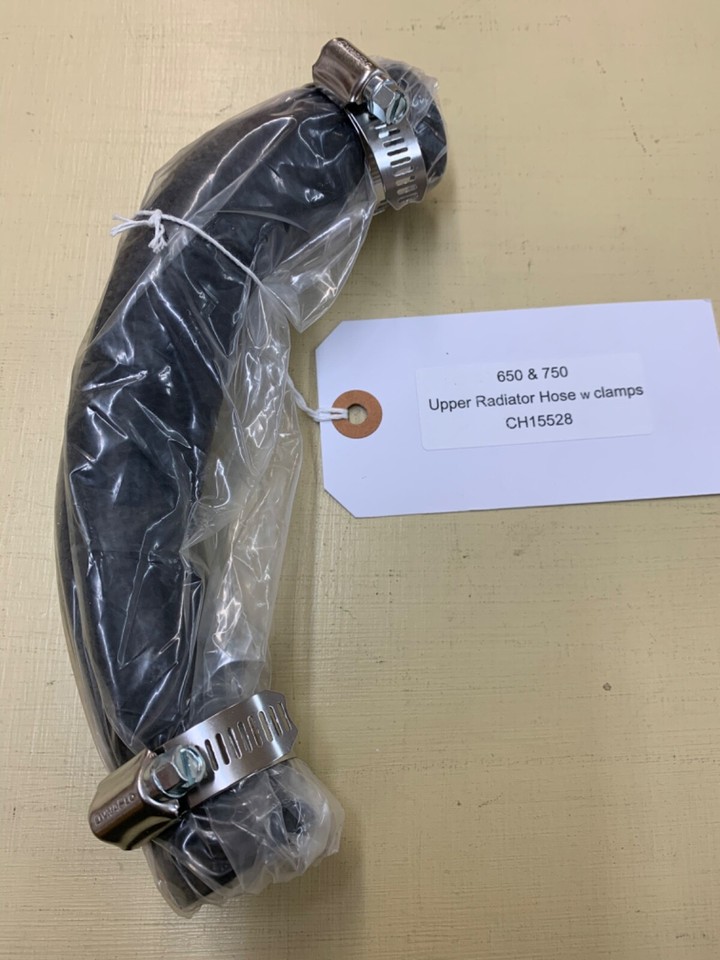 John Deere 650/ 750 Tractor Upper Radiator Hose w/ Clamps | eBay