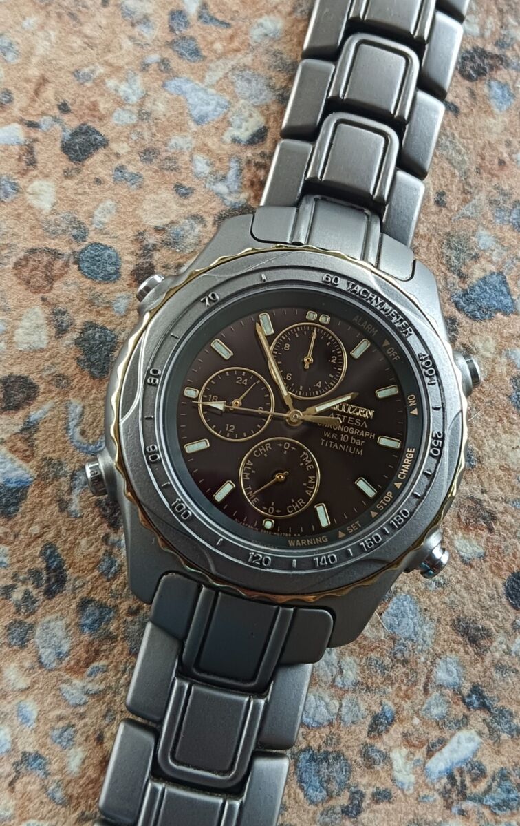 Citizen Attesa Eco-Drive 0855 Multifunction Titanium JDM Citizen Attesa Eco-Drive 0855 Multifunction Titanium JDM