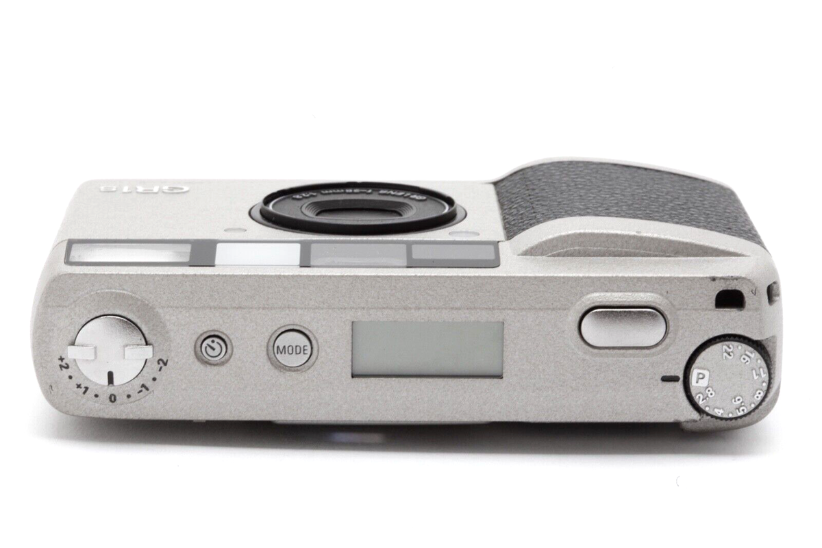 Ricoh GR1s (Silver) 35mm Point & Shoot Film Camera with Case Ricoh GR1s (Silver) 35mm Point & Shoot Film Camera with Case