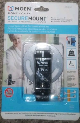 MOEN SMA1015CH SecureMount for Bathroom Shower Grab Bar 1 Anchor ...