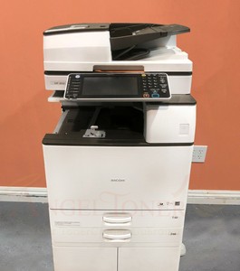 Ricoh Aficio MP 3054 BW Mono Printer Copier Scan Network MFP 30PPM ...